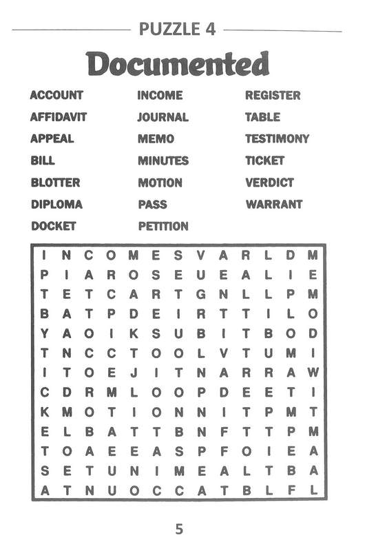Word Search Power Puzzles Red – BDL Books