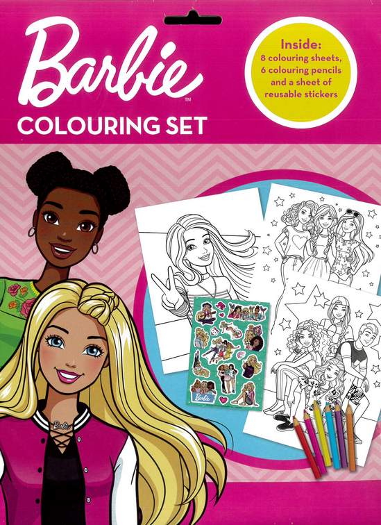 Barbie Colouring Set - BDL Books