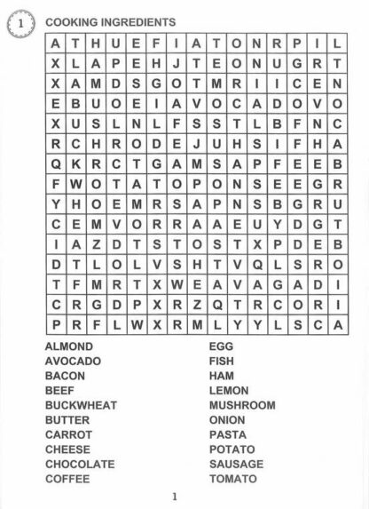 Large Print Word Search - BDL Books