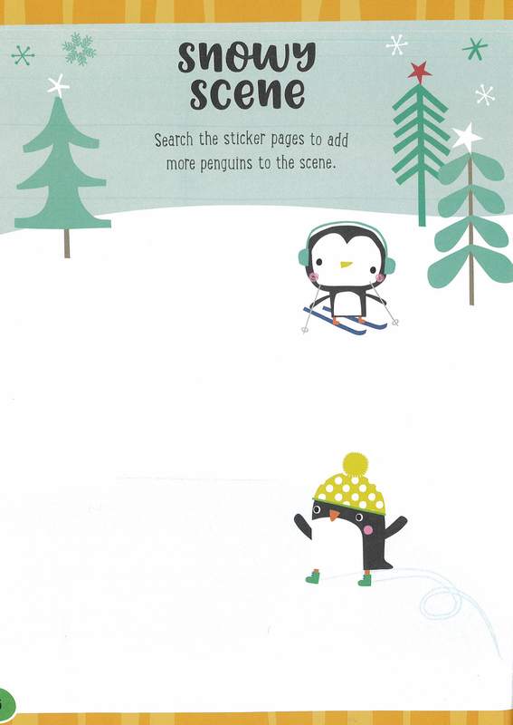 Penguin Party Sticker Activity Book – BDL Books