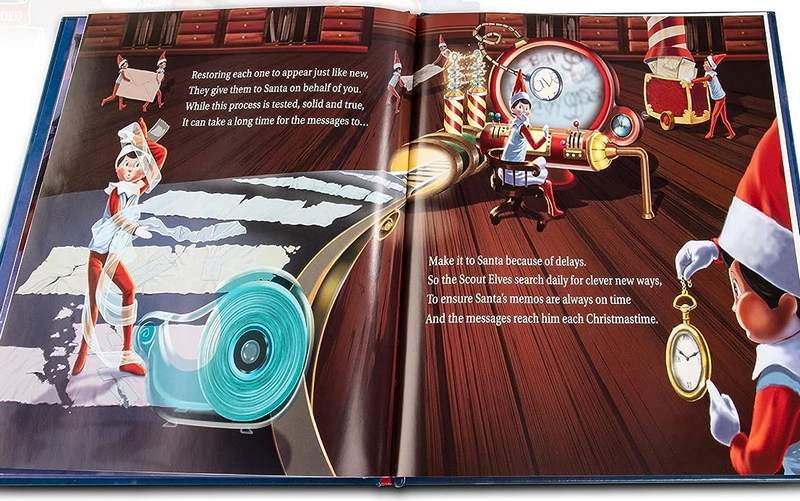 Scout Elf Express Delivers Letters to Santa - BDL Books