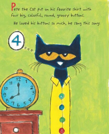 Pete the Cat and his Four Groovy Buttons - BDL Books
