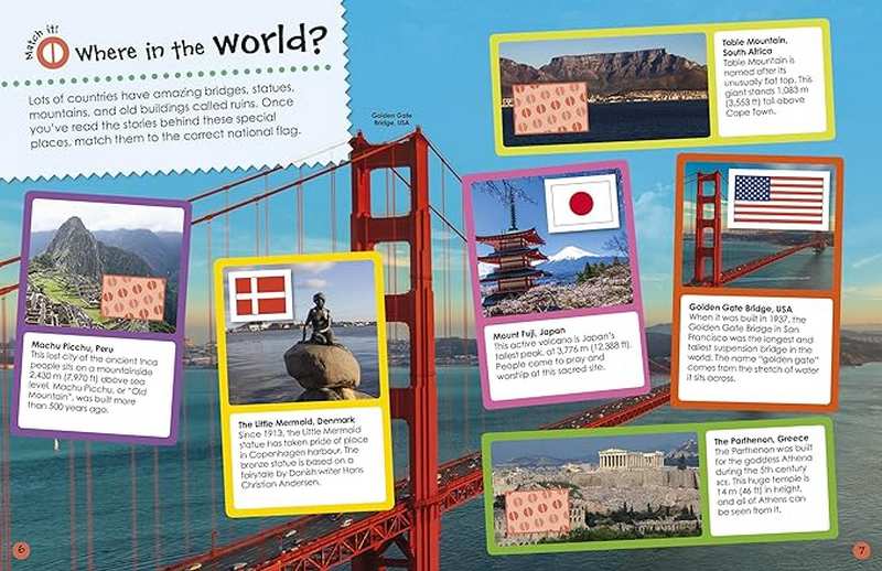 Flags around the World Ultimate Sticker Book - BDL Books