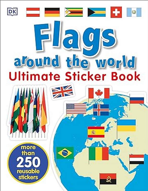 Flags around the World Ultimate Sticker Book - BDL Books