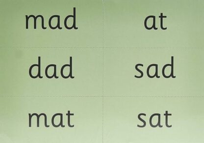 Read Write Inc. Phonics Green Word Cards - BDL Books