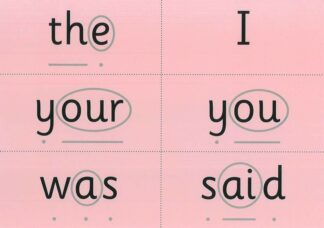 Read Write Inc. Phonics Red Word Cards - BDL Books