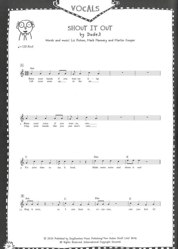 The Tom Gates Music Book - BDL Books