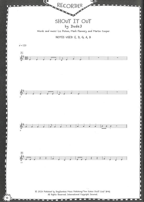 The Tom Gates Music Book - BDL Books