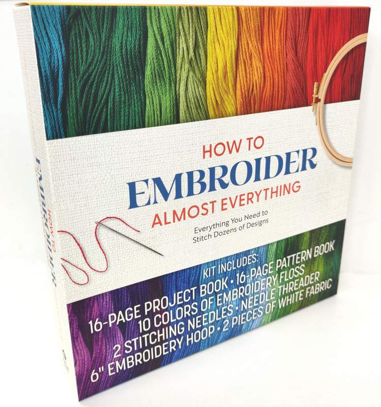How to Embroider Almost Everything Kit - BDL Books
