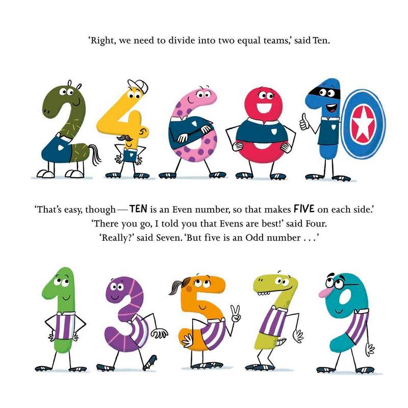 The Digits: Odds vs Evens - BDL Books