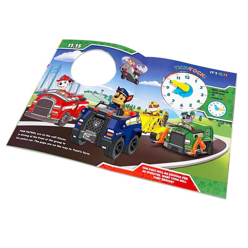 s PAW Patrol Telling The Time Activity Book Paw Patrol Book