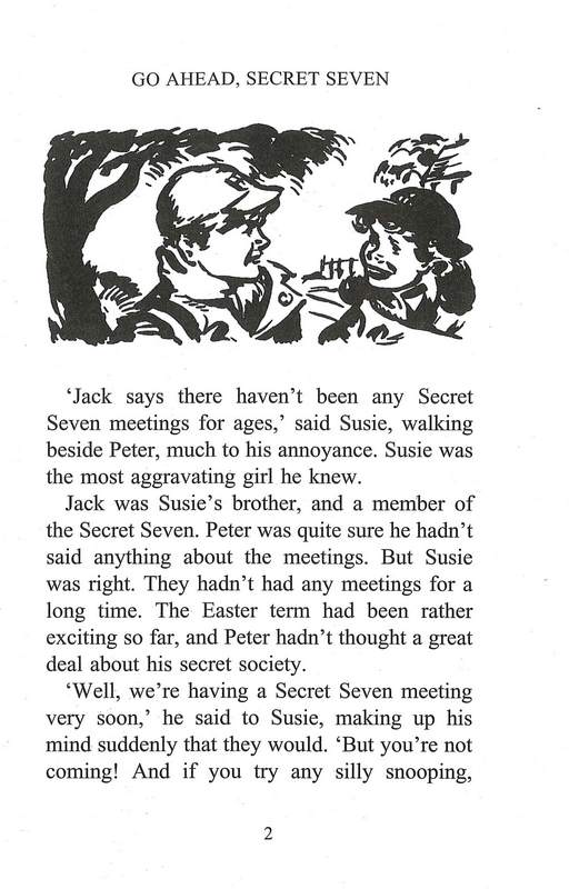 Go Ahead, Secret Seven - BDL Books