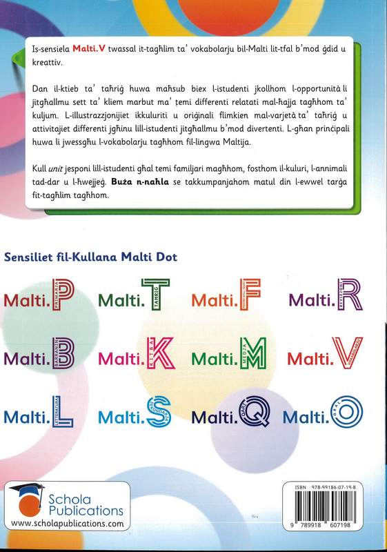 Malti.V 1 Nitgħallmu ma’ Buża n-naħla – BDL Books