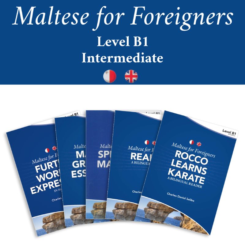 Maltese for Foreigners Level B1 Intermediate – BDL Books