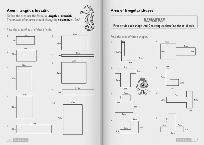 Think & Learn Maths Year 6: Shapes and Measures- Revised Edition - BDL ...