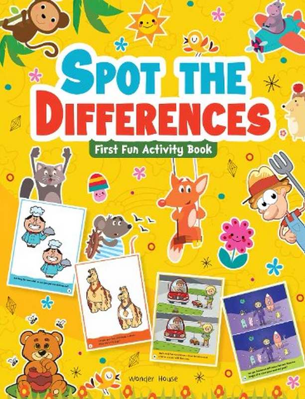 Spot The Difference: First Fun Activity Books - BDL Books