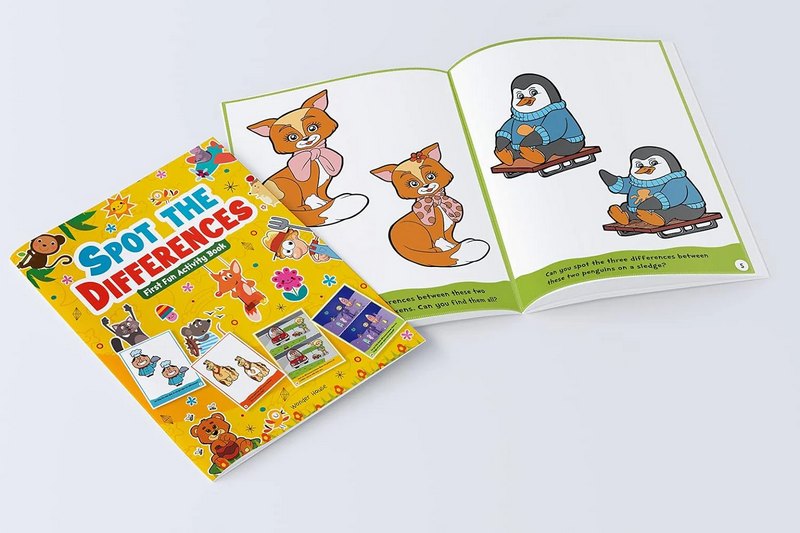 Spot The Difference: First Fun Activity Books - BDL Books