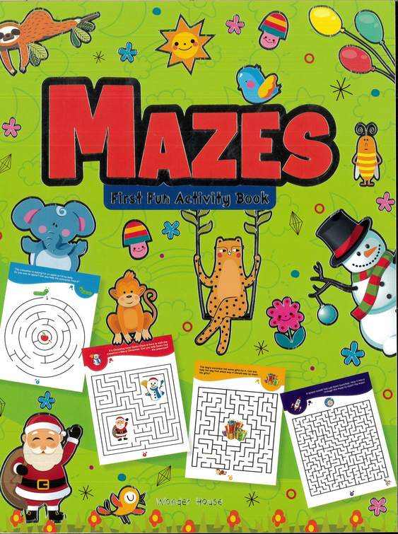 Mazes: First Fun Activity Books - BDL Books