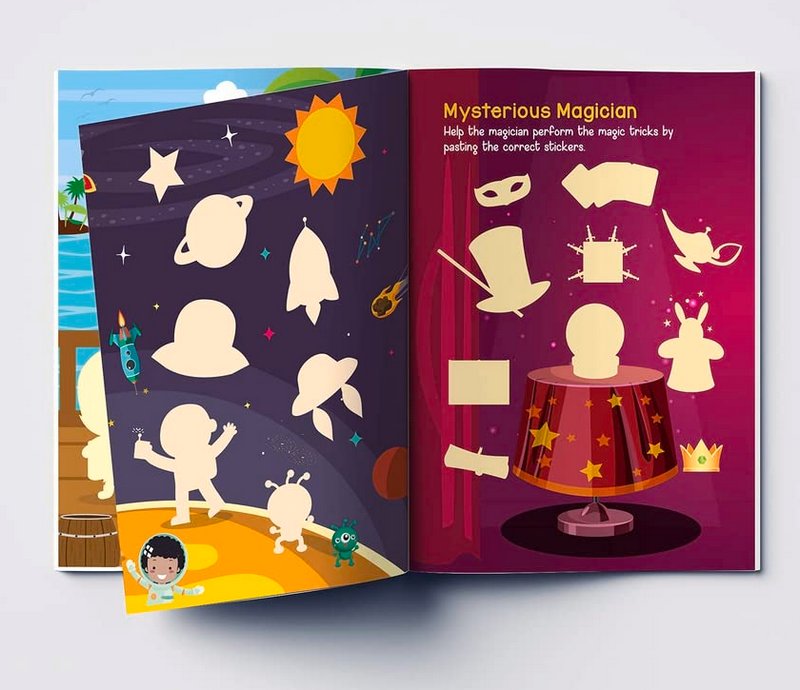 My First Adventures Sticker Book - BDL Books