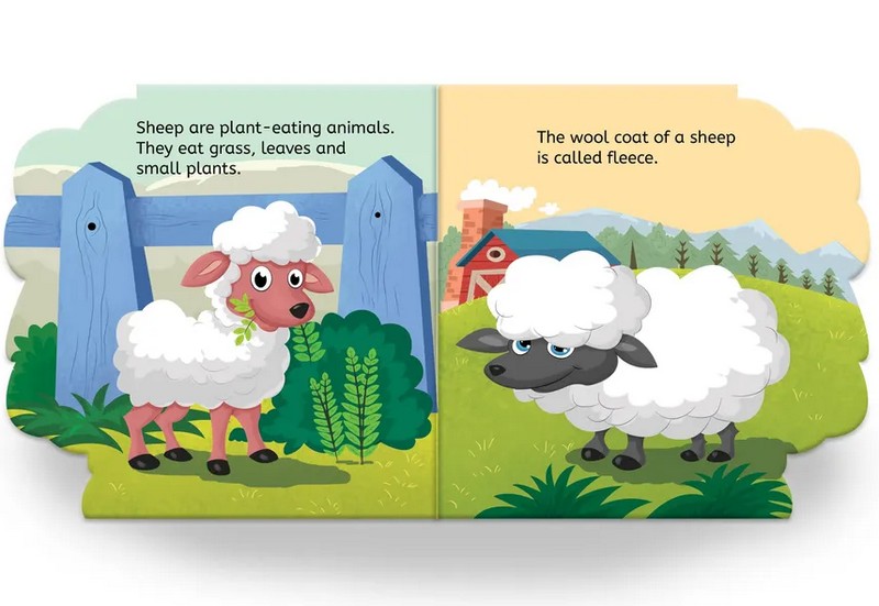My First Shaped Board Book: Sheep – BDL Books