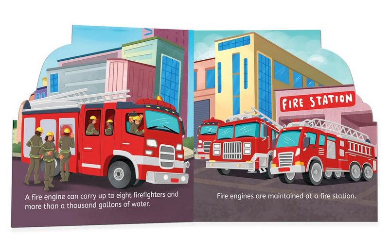 My First Shaped Board Book: Fire Engine – BDL Books
