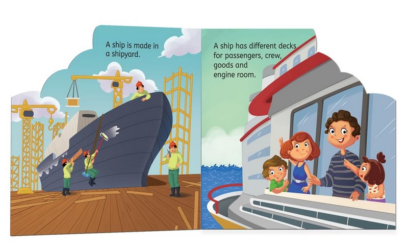 My First Shaped Board Book: Ship - BDL Books