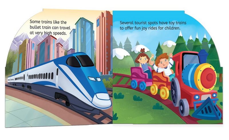 My First Shaped Board Book: Train – BDL Books