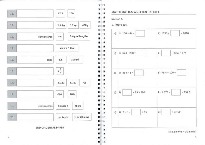Merlin Exam Practice Maths Year 6