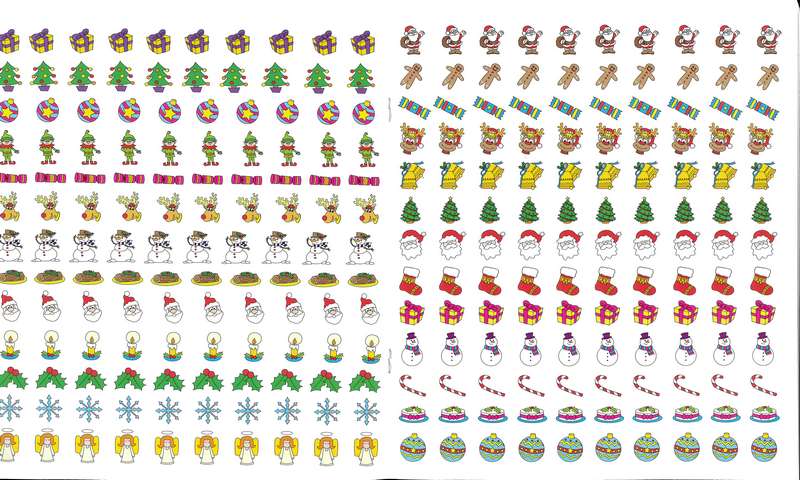 Christmas Sticker Activity Book - BDL Books