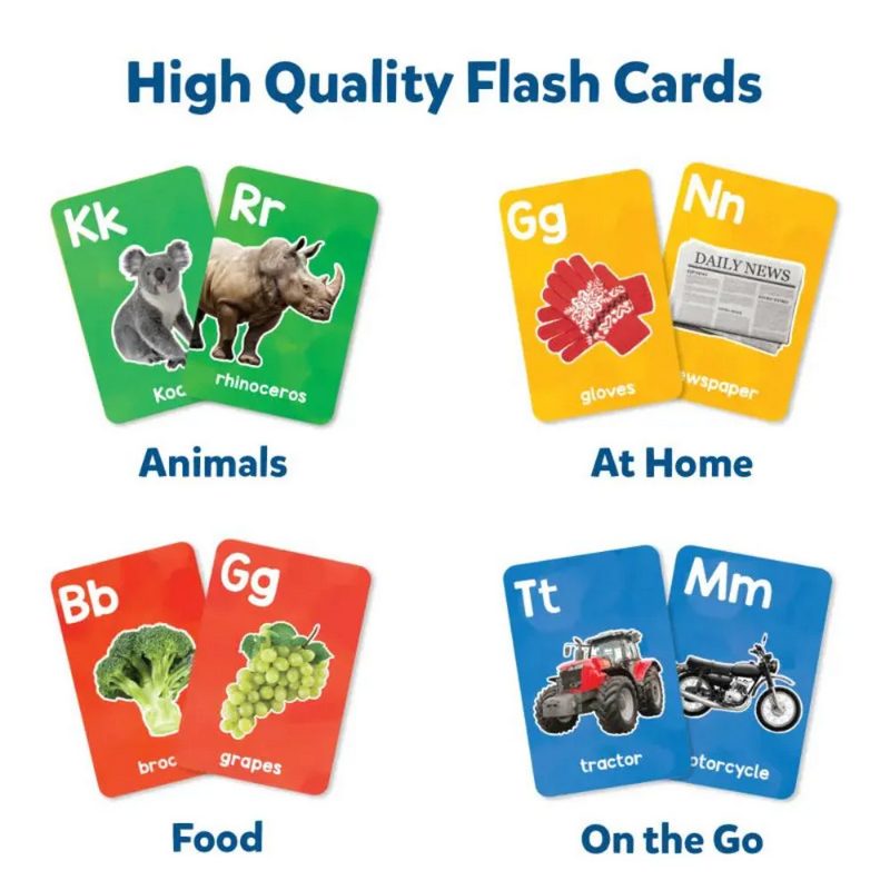 Flash Cards For Toddlers: Letters and First 100 Words - BDL Books