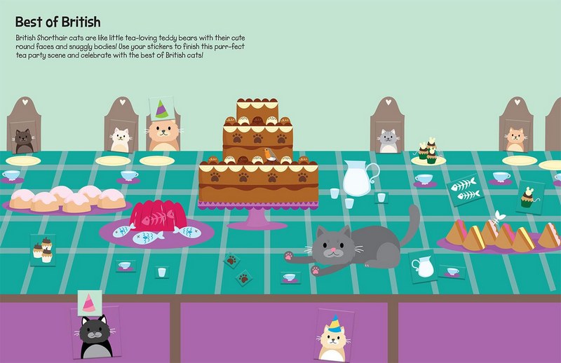 555 Sticker Fun - Cats & Dogs - BDL Books