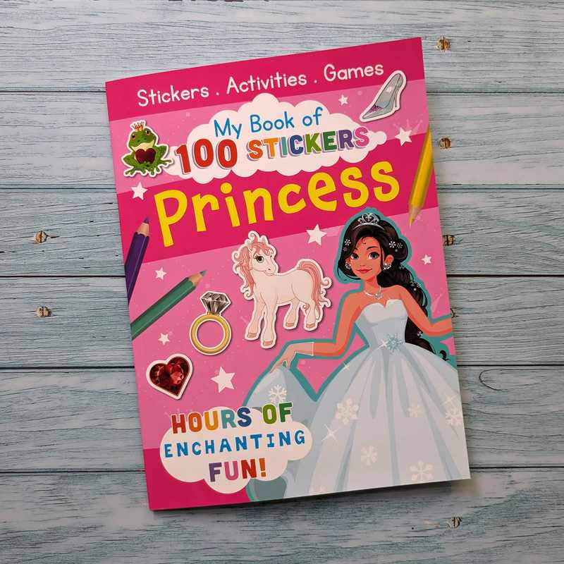 Princess: My Book Of 100 Stickers - BDL Books