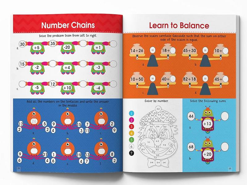 Addition and Subtraction Activity Book - BDL Books