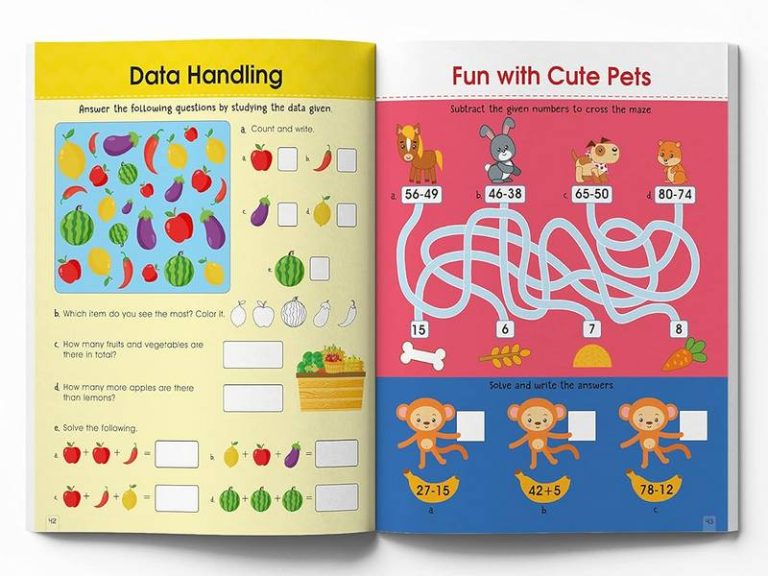 Addition and Subtraction Activity Book - BDL Books