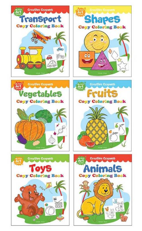 Creative Crayons: Animals - BDL Books