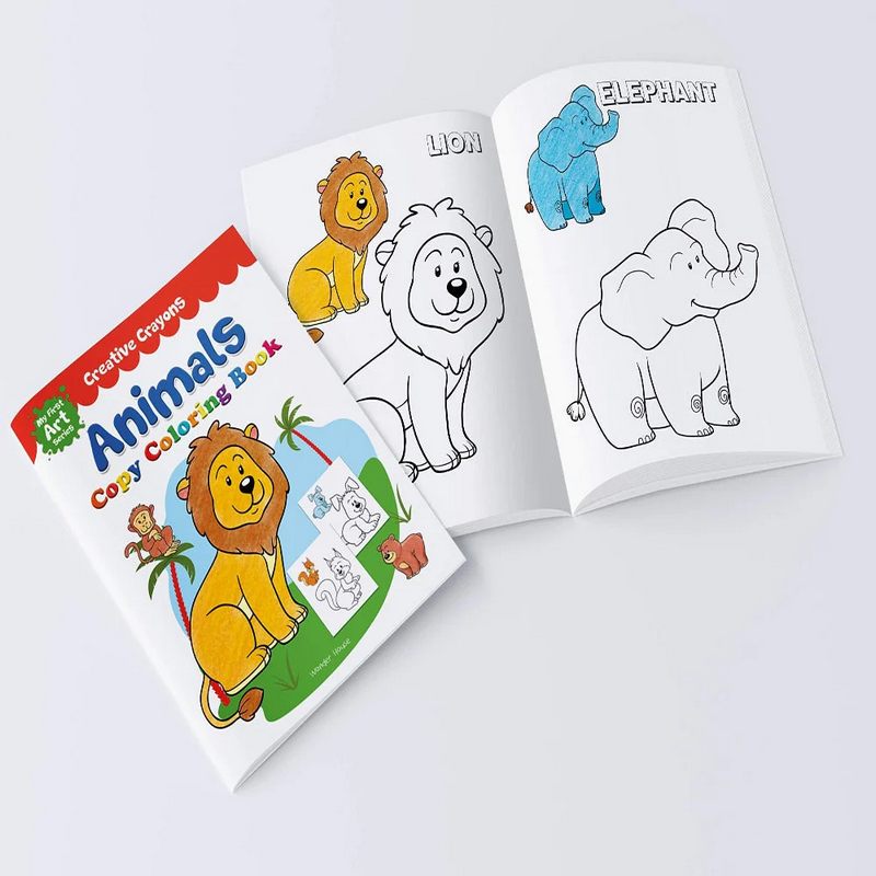 Creative Crayons: Animals - BDL Books