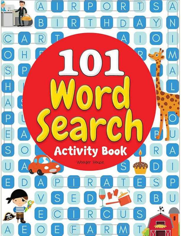 101 Word Search Activity Book - BDL Books